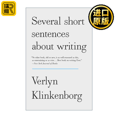 正版 Several Short Sentences About Writing 英文原版 进口英语书籍