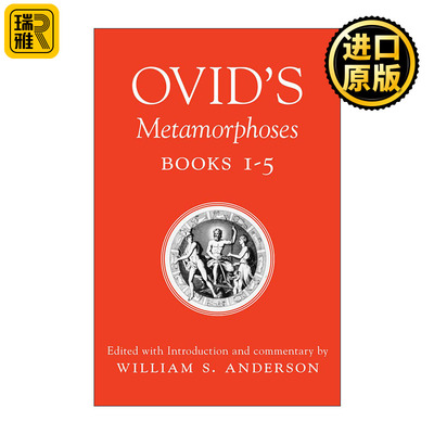 Ovid's Metamorphoses 奥维德变形记1-5卷 英文评注本 William S. Anderson