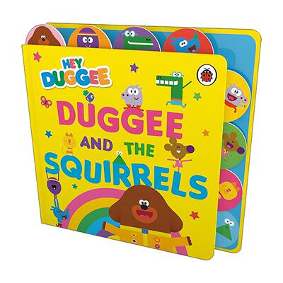 英文原版 Hey Duggee Duggee and the Squirrels 嗨道奇 道奇与松鼠 标签纸板书 英文版 进口英语原版书籍