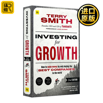 英文原版 Investing for Growth 成长股的投资之道 如何通过只买入至好的公司持续获利 第二版 英文版 进口英语原版书籍