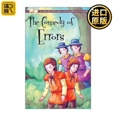 英文原版 A Shakespeare Children's Story The Comedy Of Errors 儿童版莎士比亚 错误的喜剧 英文版 进口英语原版书籍