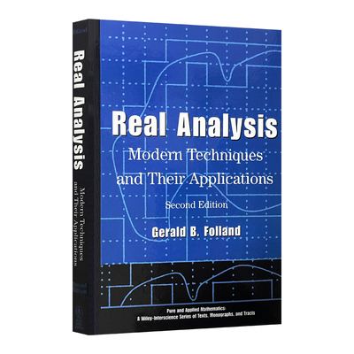 Real Analysis 实分析 精装第2版 美国华盛顿大学教授Gerald Folland