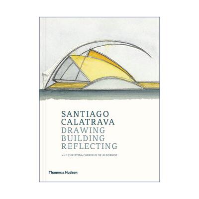 英文原版 Santiago Calatrava 地亚哥·卡拉特拉瓦 建筑绘画设计精装 英文版 进口英语原版书籍