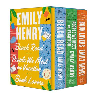 英文原版 Emily Henry 3-Book Boxed Set 艾米莉·亨利小说3册盒装套装 爱在字里行间 爱情假期 爱书人 英文版 进口英语原版书籍