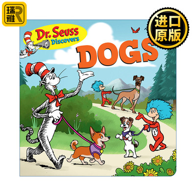 Dr. Seuss Discovers: Dogs 苏斯博士发现系列 小狗 纸板书 低幼儿童科普启蒙认知绘本