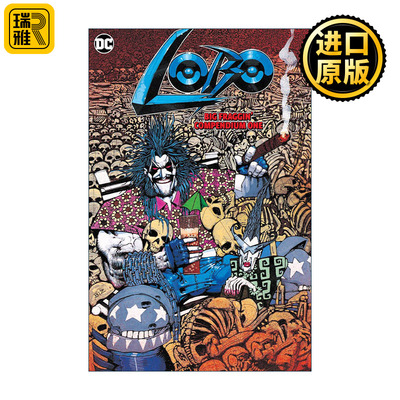 英文原版 Lobo Big Fraggin Compendium Book One 暴狼大合集汇编 卷一 DC漫画 Keith Giffen 英文版 进口英语原版书籍