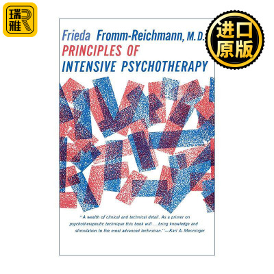 英文原版 Principles of Intensive Psychotherapy 强化心理治疗的原则 精神病学家Frieda Fromm-Reichmann 进口英语原版书籍