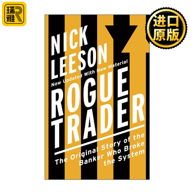 英文原版 Rogue Trader 魔鬼营业员 我是如何搞垮巴林银行的 影视原著 英文版 进口英语原版书籍