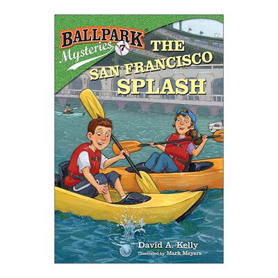 英文原版 Ballpark Mysteries #7 The San Francisco Splash 棒球场之谜07 旧金山水花 英文版 进口英语原版书籍