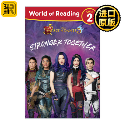 World of Reading Descendants 3: Stronger Together Level 2 迪士尼阅读世界分级读物L2