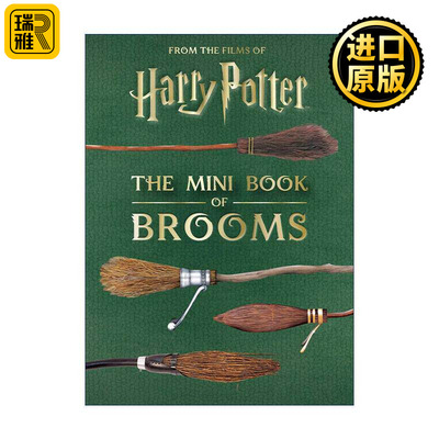 英文原版 Harry Potter The Mini Book of Brooms 哈利波特 飞天扫帚 迷你书 英文版 进口英语原版书籍