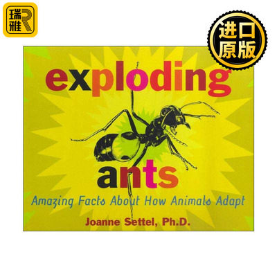 英文原版 Exploding Ants 蚂蚁 关于动物如何适应的惊人事实 精装科普 英文版 进口英语原版书籍