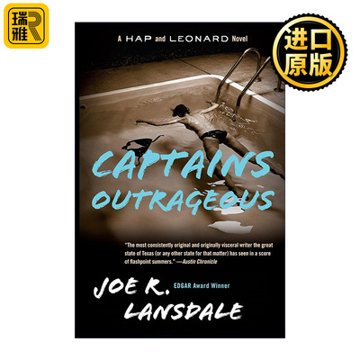 正版 Captains Outrageous (Hap and Leonard 06) 英文原版 进口英语书籍