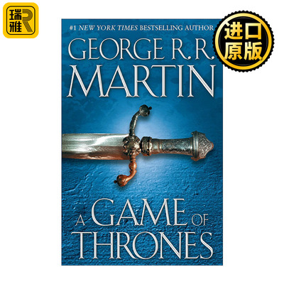 A Game of Thrones: A Song of Ice and Fire: Book One 冰与火之歌1 权力的游戏 精装 George R. R. Martin 英文原版