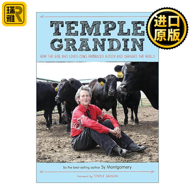 英文原版 Temple Grandin 坦普·葛兰汀 那个热爱奶牛的自闭症女孩如何拥抱不同改变世界 纽约公共图书馆年度百佳书选 英文版