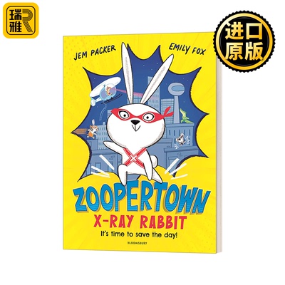 Zoopertown: XRay Rabbit X光兔子 儿童绘本 英文原版
