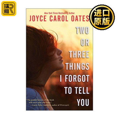 英文原版 Two or Three Things I Forgot to Tell You 我忘了告诉你两三件事 乔伊斯卡罗尔欧茨 英文版 进口英语原版书籍