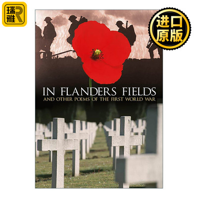 英文原版 In Flanders Fields & Other Poems Of The First World War 在佛兰德斯战场 一战诗歌集 精装 英文版 进口英语原版书籍