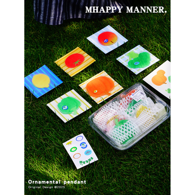 原创蔬果冰箱贴磁吸贴