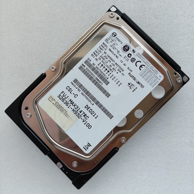 富士通 MAX3147RC 146G 147G 15K 3.5寸 SAS服务器硬盘