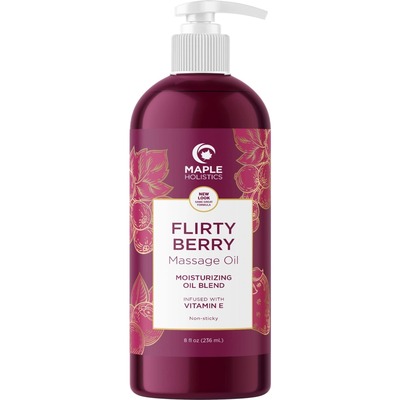 美国代购Berry Scented Sensual Massage Oil Alluring