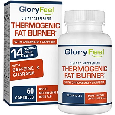美国代购Gloryfeel Thermogenic Fat Burner Weight Loss
