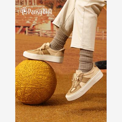 Pansy盼喜日本帆布鞋好穿脱休闲百搭超轻舒适2025年4297