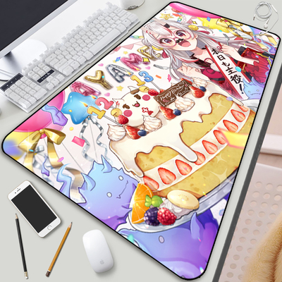 百鬼绫目NakiriAyame鼠标键盘垫