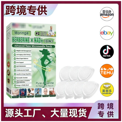 跨境提供护理贴Moringa 10-in-1  Nano Microdarts Patch