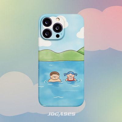 趣味夏日 iphone17promax全包软壳半包硬壳菲林手机壳安卓