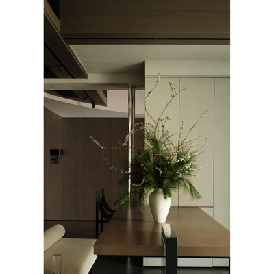 雪柳鲜枝松枝马尾松鲜切混搭鲜花水养真花瓶插花家居软装展厅装饰