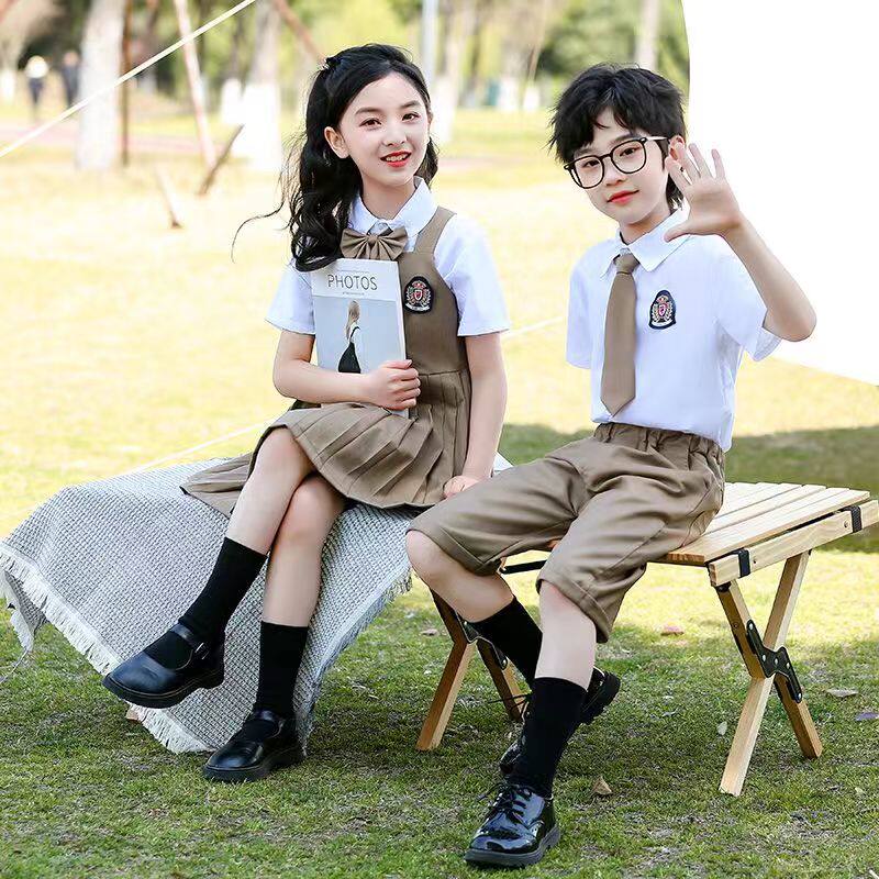 出租幼儿园园服毕业照服装合唱演出服儿童班服套装英伦小学生校服