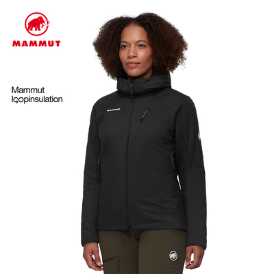 猛犸象连帽纯色棉羽外套