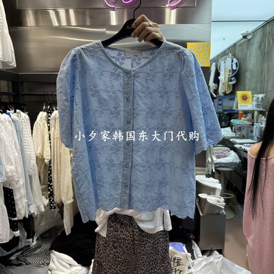 一件包邮 小夕韩国东大门代购 RUNWAY26夏女装新品时尚衬衫 T恤