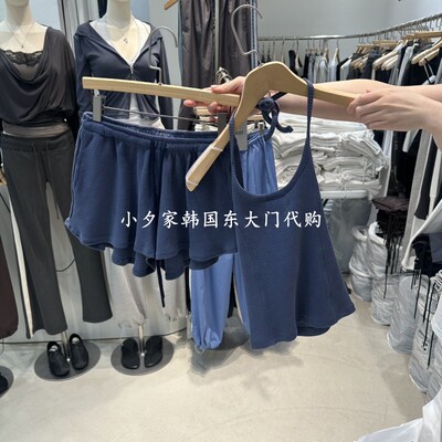 一件包邮 小夕韩国东大门代购 W.FATAL26夏款女装 吊带背心套装