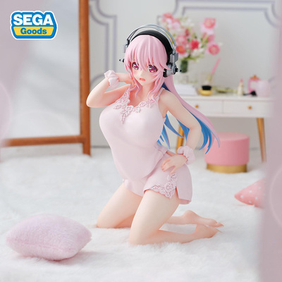 预定 世嘉SEGA Yumemirize 超级索尼子 坐姿景品手办