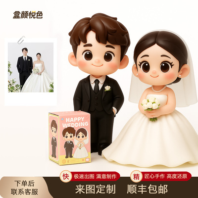 【盲盒定制】手办真人照Q版人偶盲盒情侣生日礼物纪念日男女朋友