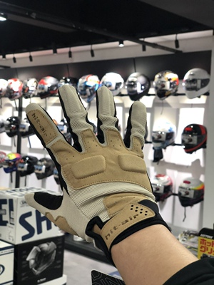 正品hit-air春夏羊皮骑行手套