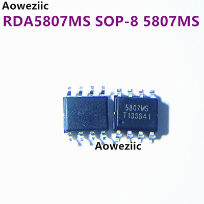 10个 RDA5807MS SOP-8 丝印 5807MS 无线电收音 双声道收音芯片IC