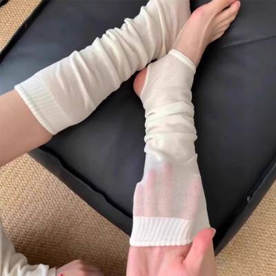 爆改夏日路人感！奶fufu的踩脚腿套！！太太太韩了吧！慵懒松弛！