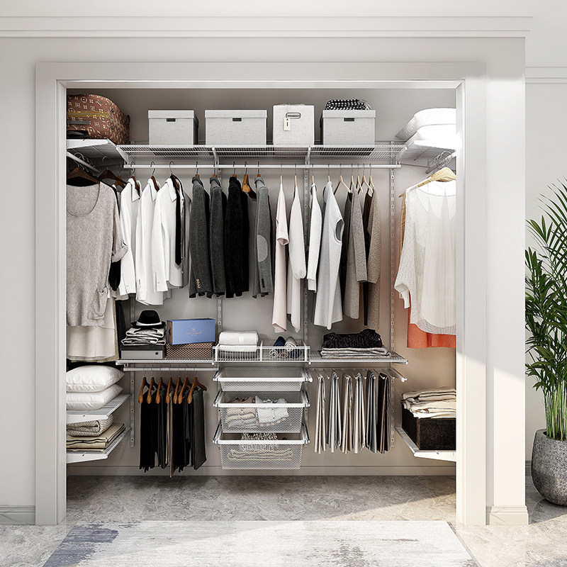 方钢骨架衣柜,钢骨架柜子,装修钢架衣柜_大山谷图库