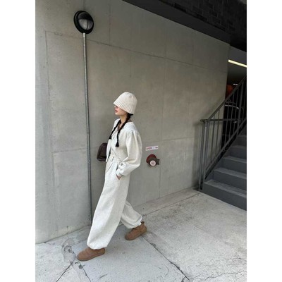 九1120韩国东大门休闲长裤区BAMBOLINA-8705690时尚新款复古直邮