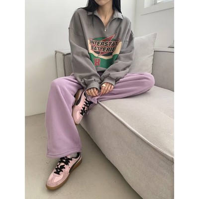 九1120韩国东大门休闲长裤区BABYTOUCH-8704110气质通勤优雅纯色