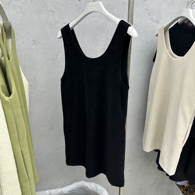 八0930韩国东大门连衣裙区4440590优雅秋季街头通勤个性纯色气质