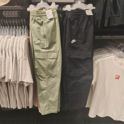 耐克/NIKE正品男女梭织工装长裤