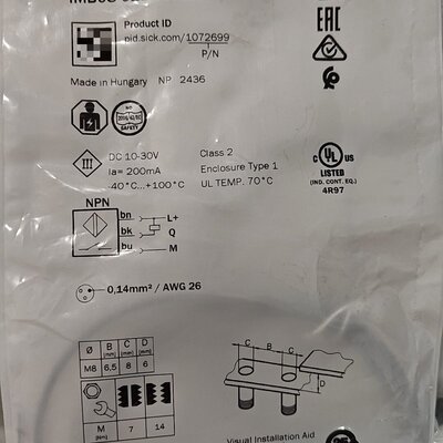 议价接近开关IMB08-02BNSVU2KIMB0802BNSVU2K