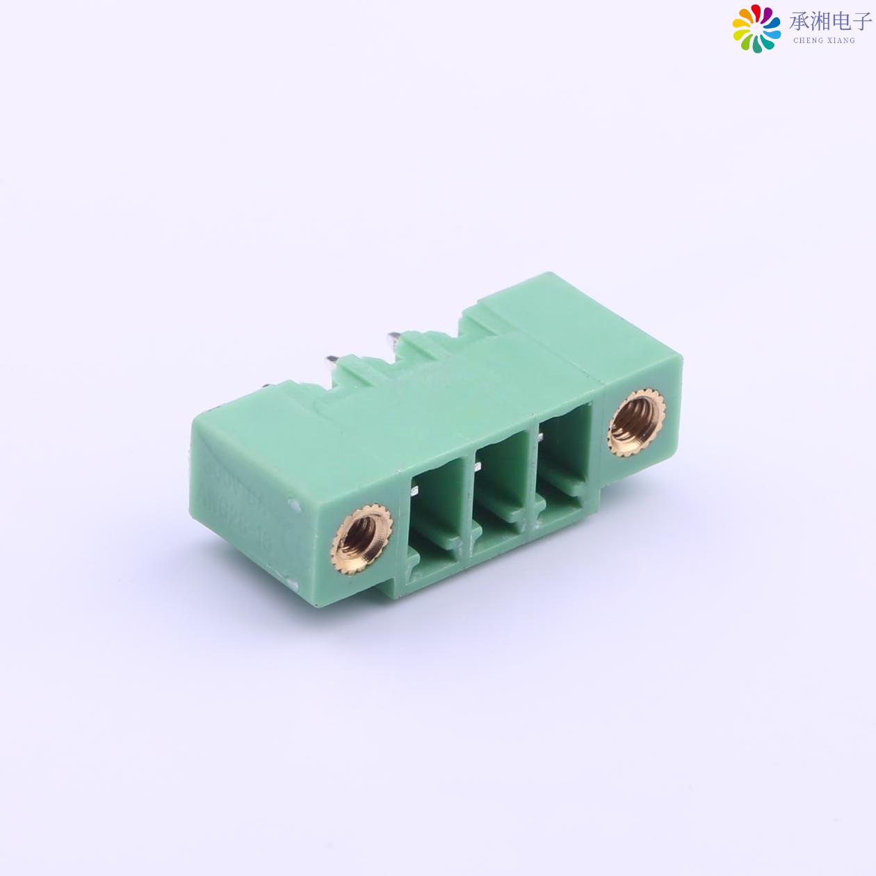 全新DB2EVM-3.81-3P-GN正品3.81mm 排数:1 每排P数:3