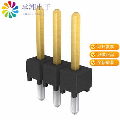 全新TSW-103-07-S-S正品CONN HEADER VERT 3POS 2.54MM