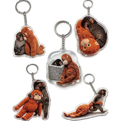 红毛猩猩玩偶挂件包包挂饰钥匙扣