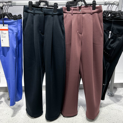 Nike耐克女子宽松中腰针织长裤